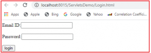 Login Form in Servlet Application - Dot Net Tutorials