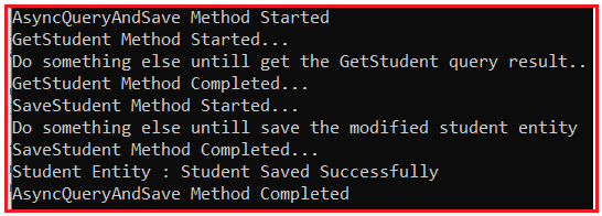 Asynchronous Programming With Entity Framework Dot Net Tutorials