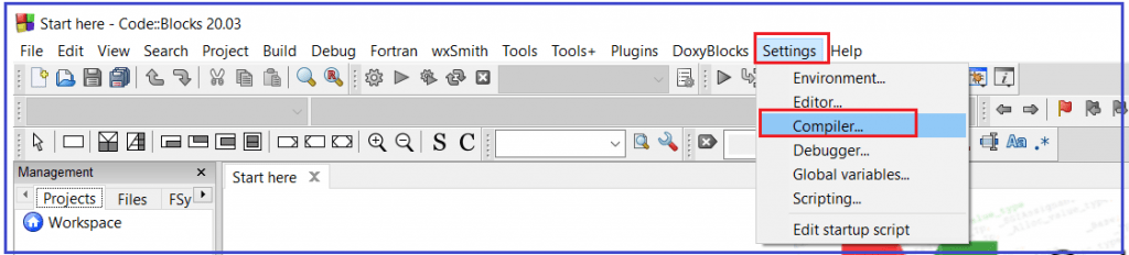 Code Blocks IDE Setup and Settings - Dot Net Tutorials