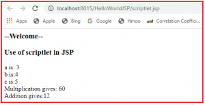 JSP Elements - Dot Net Tutorials