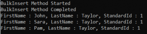 BulkInsert Extension Method in Entity Framework - Dot Net Tutorials