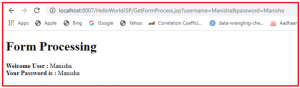 JSP Form Processing with Examples - Dot Net Tutorials