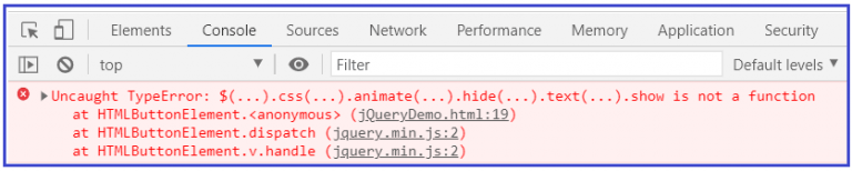 jQuery Method Chaining with Examples - Dot Net Tutorials