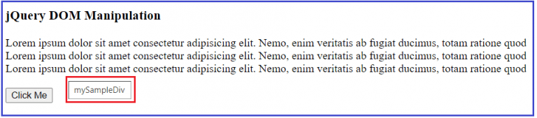 jQuery DOM Manipulation Methods - Dot Net Tutorials jQuery DOM Manipulation Methods - Dot Net Tutorials