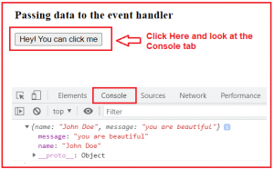 Passing Data to Event Handler in jQuery - Dot Net Tutorials