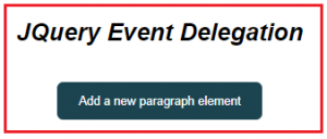 jQuery Event Delegation and UnDelegation - Dot Net Tutorials