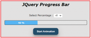 Optimize jQuery Progress Bar with Example - Dot Net Tutorials