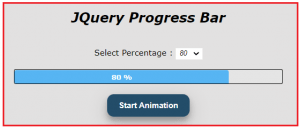 Optimize jQuery Progress Bar with Example - Dot Net Tutorials