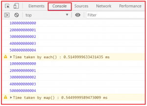 Difference Between jQuery Each and Map Method - Dot Net Tutorials