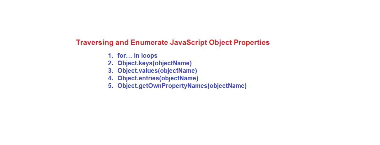 Traversing And Enumerate JavaScript Object Properties Dot Net Tutorials