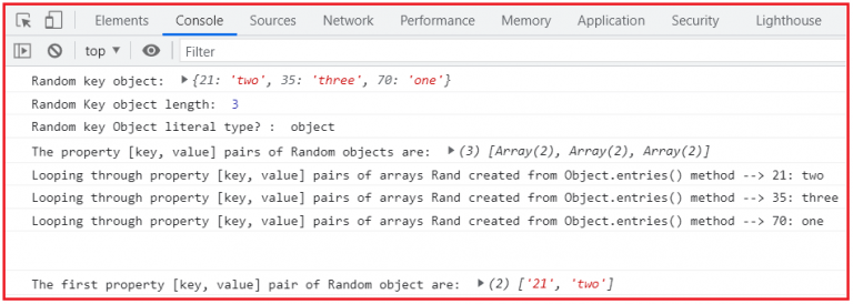 Traversing and Enumerate JavaScript Object Properties - Dot Net Tutorials