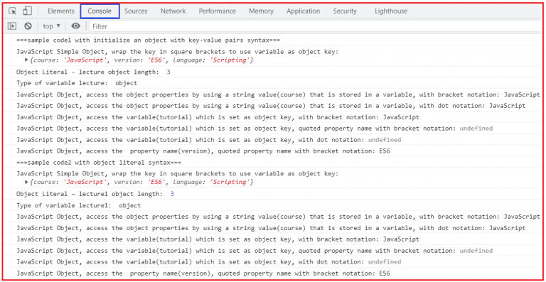 Object Property Initializer Shorthand In Javascript Dot Net Tutorials 0575