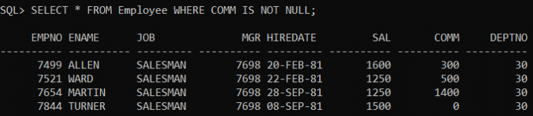 Is Null Operator In Oracle With Examples Dot Net Tutorials 6142