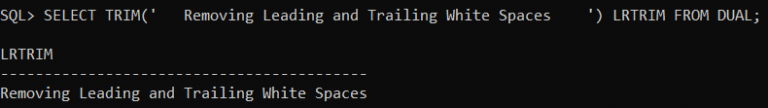 String Functions In Oracle With Examples Dot Net Tutorials