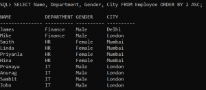 ORDER BY Clause in Oracle with Examples - Dot Net Tutorials