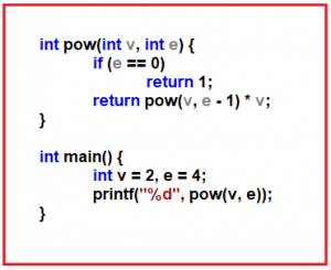 Power of a number Using Recursion in C - Dot Net Tutorials