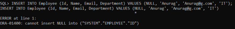 Primary Key Constraints In Oracle With Examples Dot Net Tutorials 5185