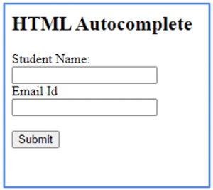 Form Attributes in HTML with Examples - Dot Net Tutorials