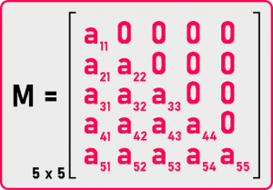 Lower Triangular Matrix by Row-Major Mapping - Dot Net Tutorials