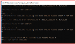 Do While Loop in C++ with Example - Dot Net Tutorials
