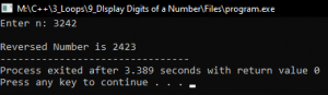 Display Digits of a Number using Loop in C++ - Dot Net Tutorials