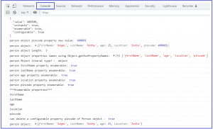 Delete a property using JavaScript Property Descriptors - Dot Net Tutorials