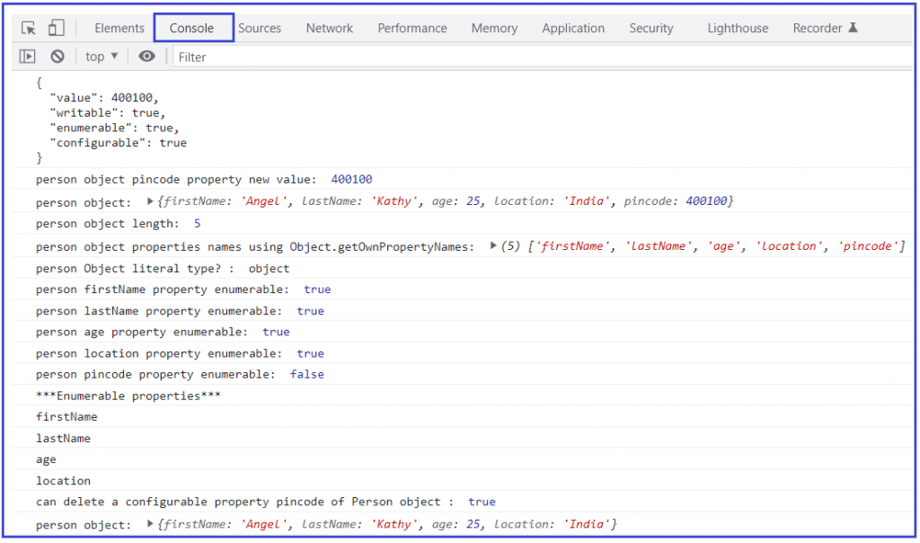 Delete A Property Using JavaScript Property Descriptors Dot Net Tutorials delete-a-property-using-javascript-property-descriptors-dot-net-tutorials
