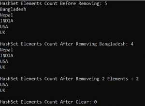 Generic HashSet Collection Class in C# - Dot Net Tutorials