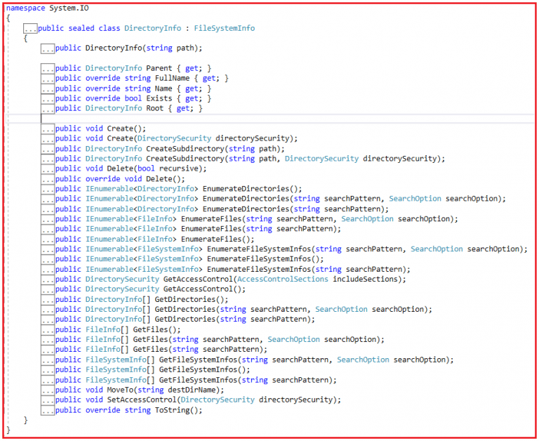 DirectoryInfo Class in C# with Examples - Dot Net Tutorials