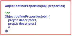 JavaScript Object DefineProperties Method - Dot Net Tutorials