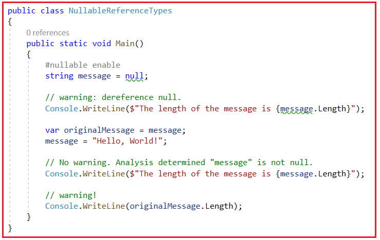 Nullable Reference Types In C 8 Net Core Central 7517