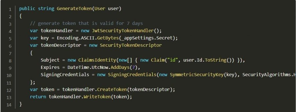 Net 60 Create And Validate Jwt Tokens Dot Net Tutorials 1079