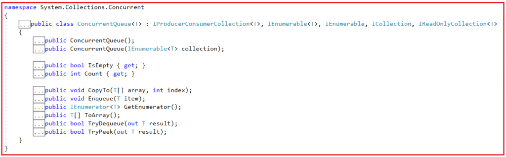 Concurrentqueue Collection Class In C Dot Net Tutorials 3536