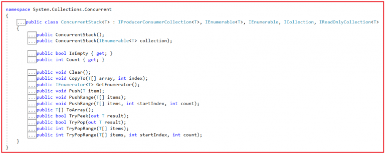 ConcurrentStack Collection Class in C# - Dot Net Tutorials