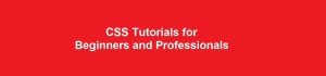 CSS Tutorials for Beginners and Professional - Dot Net Tutorials