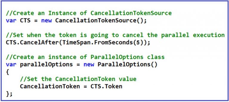 How to Cancel Parallel Operations in C# - Dot Net Tutorials
