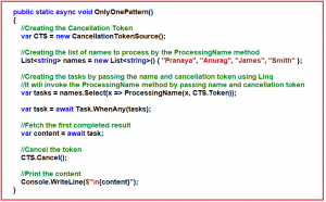 Only One Pattern in C# with Examples - Dot Net Tutorials