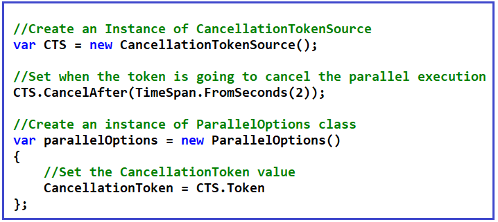 How to Cancel Parallel Operations in C# - Dot Net Tutorials