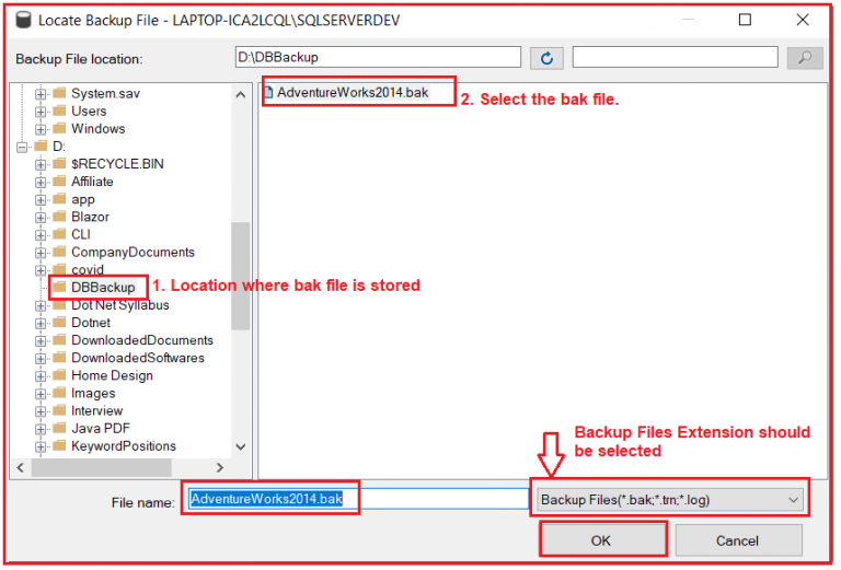 How to Download and Restore AdventureWorks Database