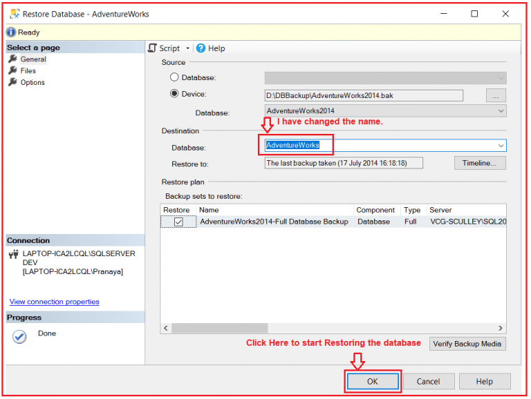 How to Download and Restore AdventureWorks Database