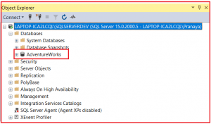 How to Download and Restore AdventureWorks Database