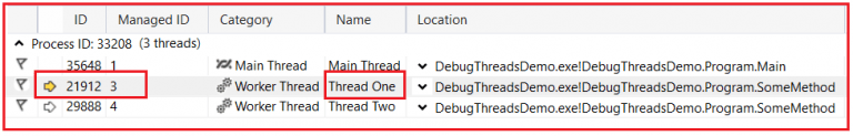 How To Debug A Multi Threaded Application In C Dot Net Tutorials 3926