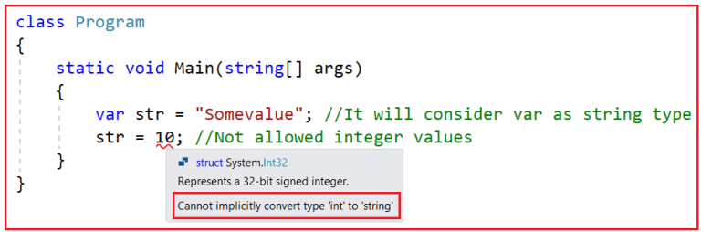 Var vs Dynamic in C# with Examples - Dot Net Tutorials