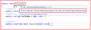 Override Equals Method in C# with Examples - Dot Net Tutorials