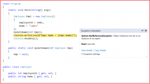 Call by Value and Call by Reference in C# - Dot Net Tutorials