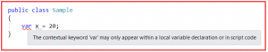 Var Keyword in C# with Examples - Dot Net Tutorials