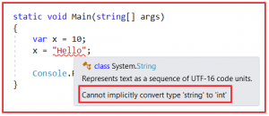 Var Keyword in C# with Examples - Dot Net Tutorials
