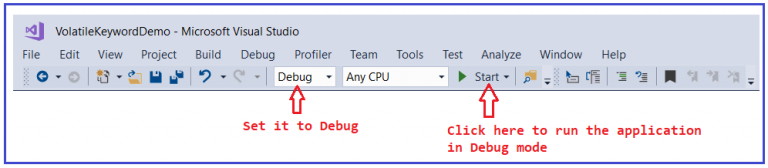 Volatile Keyword In C With Examples Dot Net Tutorials