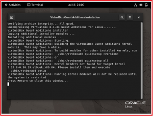 Installing Guest Additions for Oracle Linux - Dot Net Tutorials