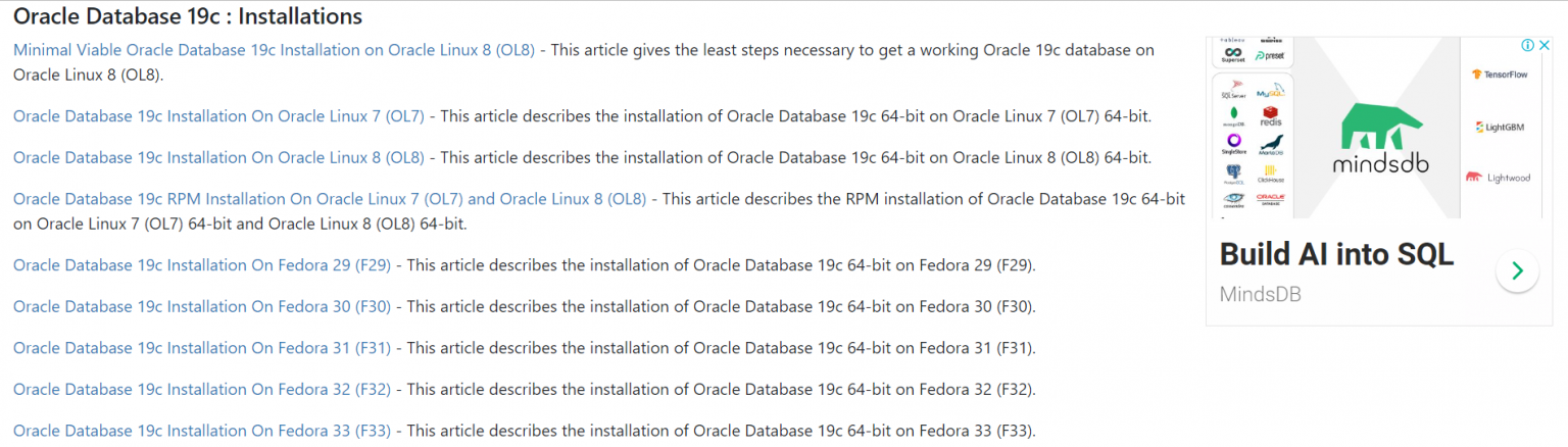 Prerequisites for Installing Oracle Database - Dot Net Tutorials